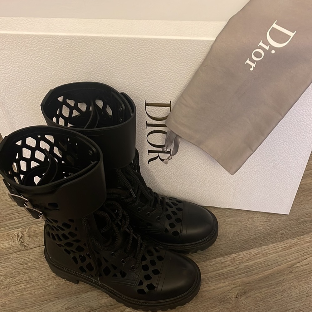 Christian Dior Combat Boots 36 - Gem